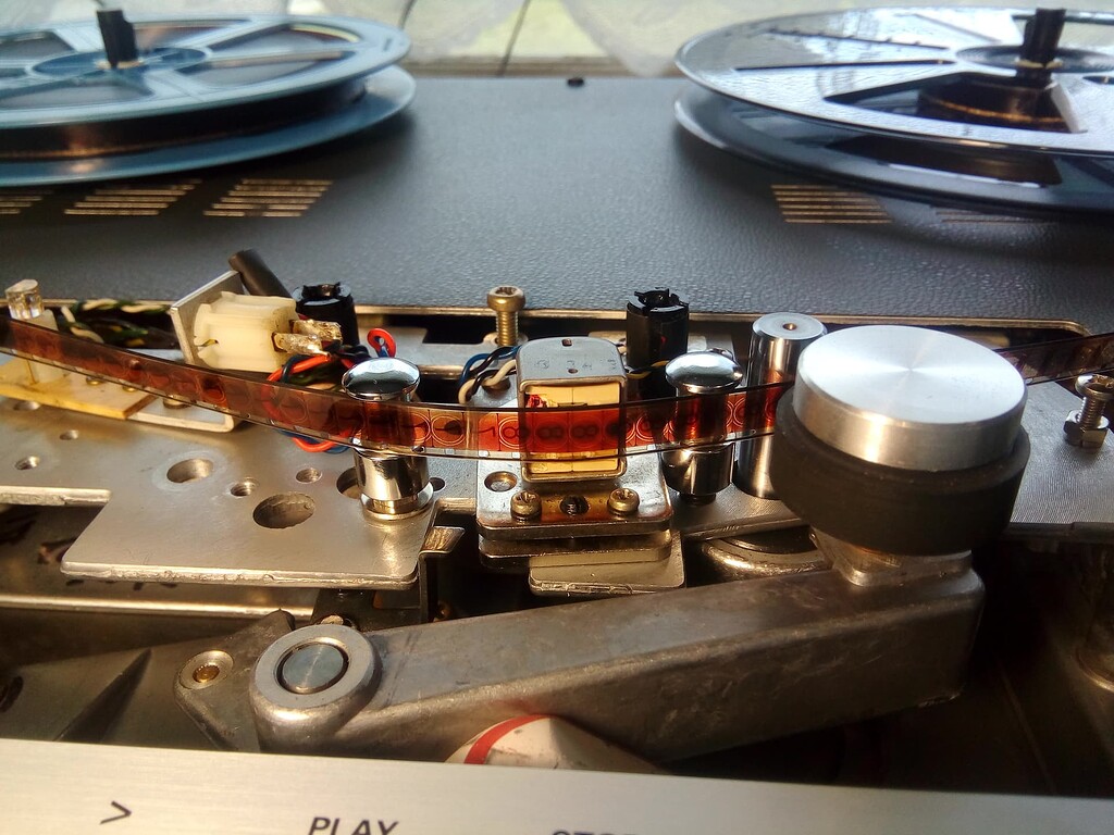 8mm sound stripe using modded tape machine - Machine Design - Kinograph ...