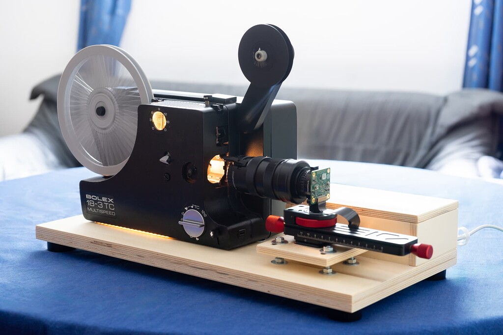 8mm Film Scanner ... my build - Machine Design - Kinograph Forums